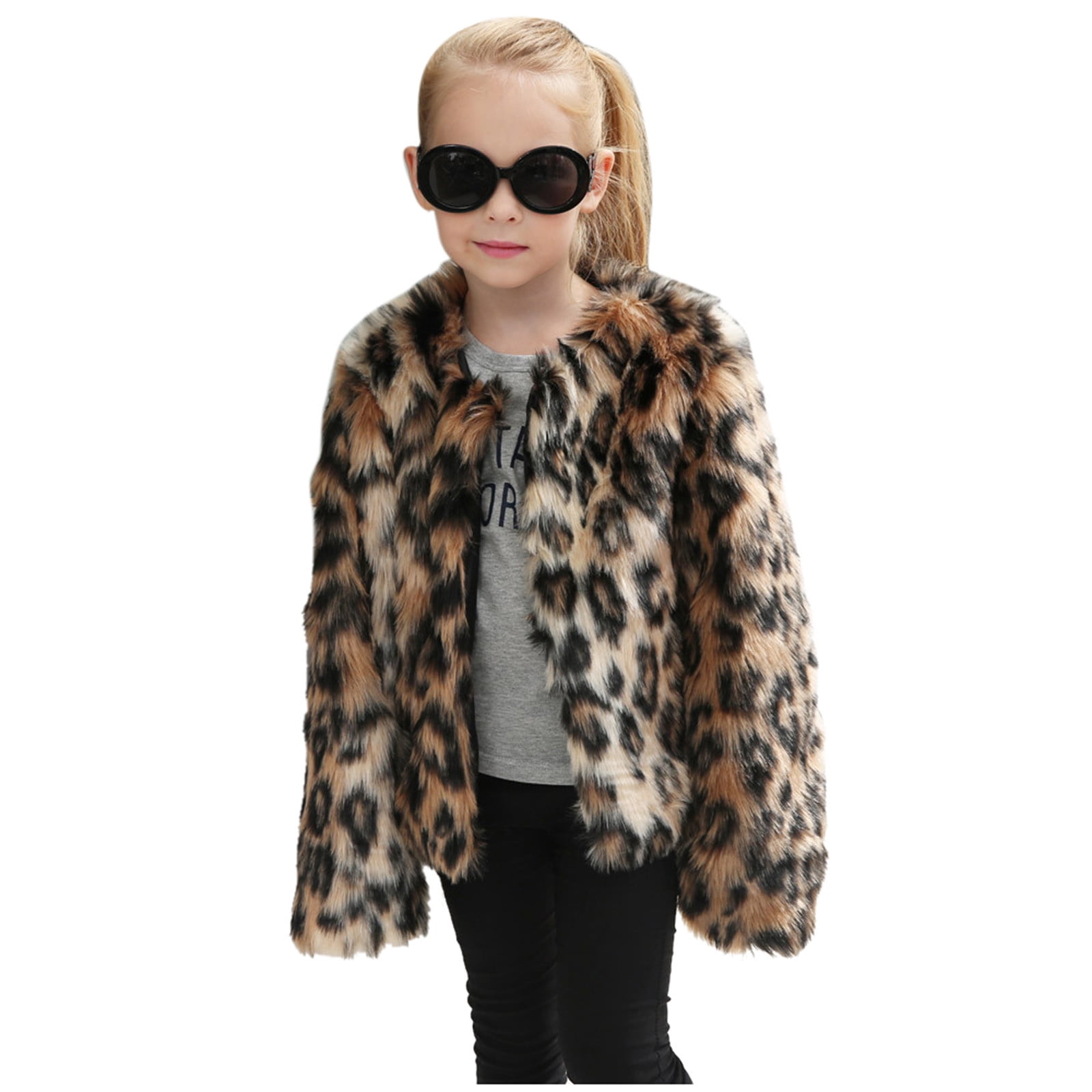 ANINEO Girls' Bolero Jacket - Stylish Cropped Fur Bolero Cardigan ...