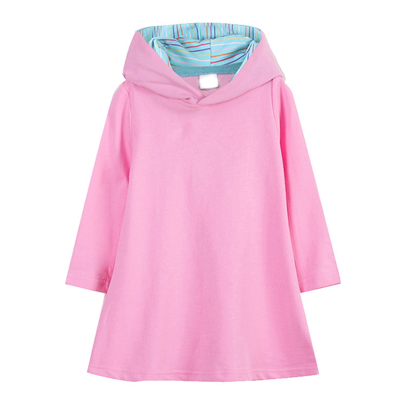 ANINEO Girls Hoodies Kids Long Pullover Hooded Sweatshirt Long hoodies ...