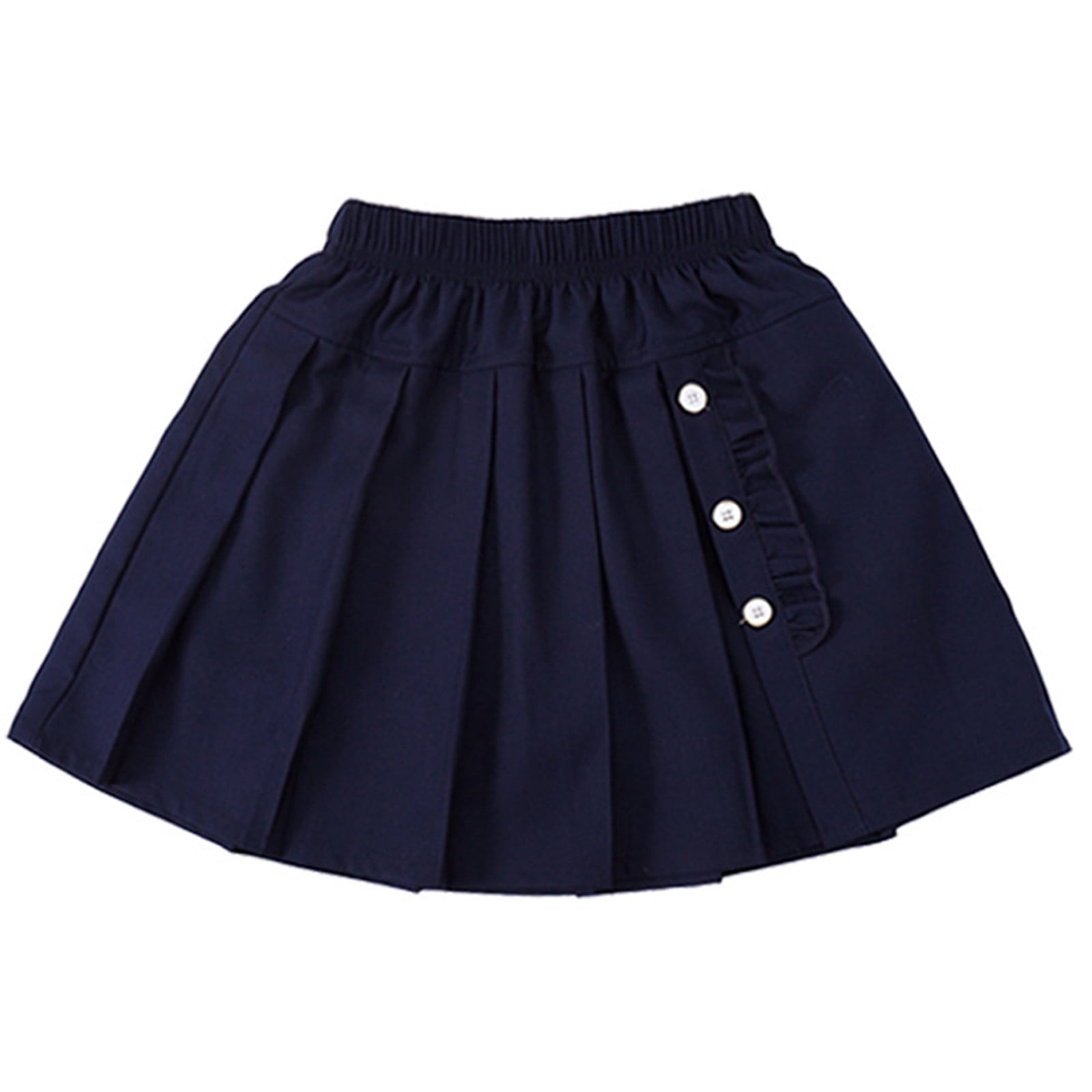 ANINEO Girls School Pleated Skirt Student Dress For Everyday Wear And ...