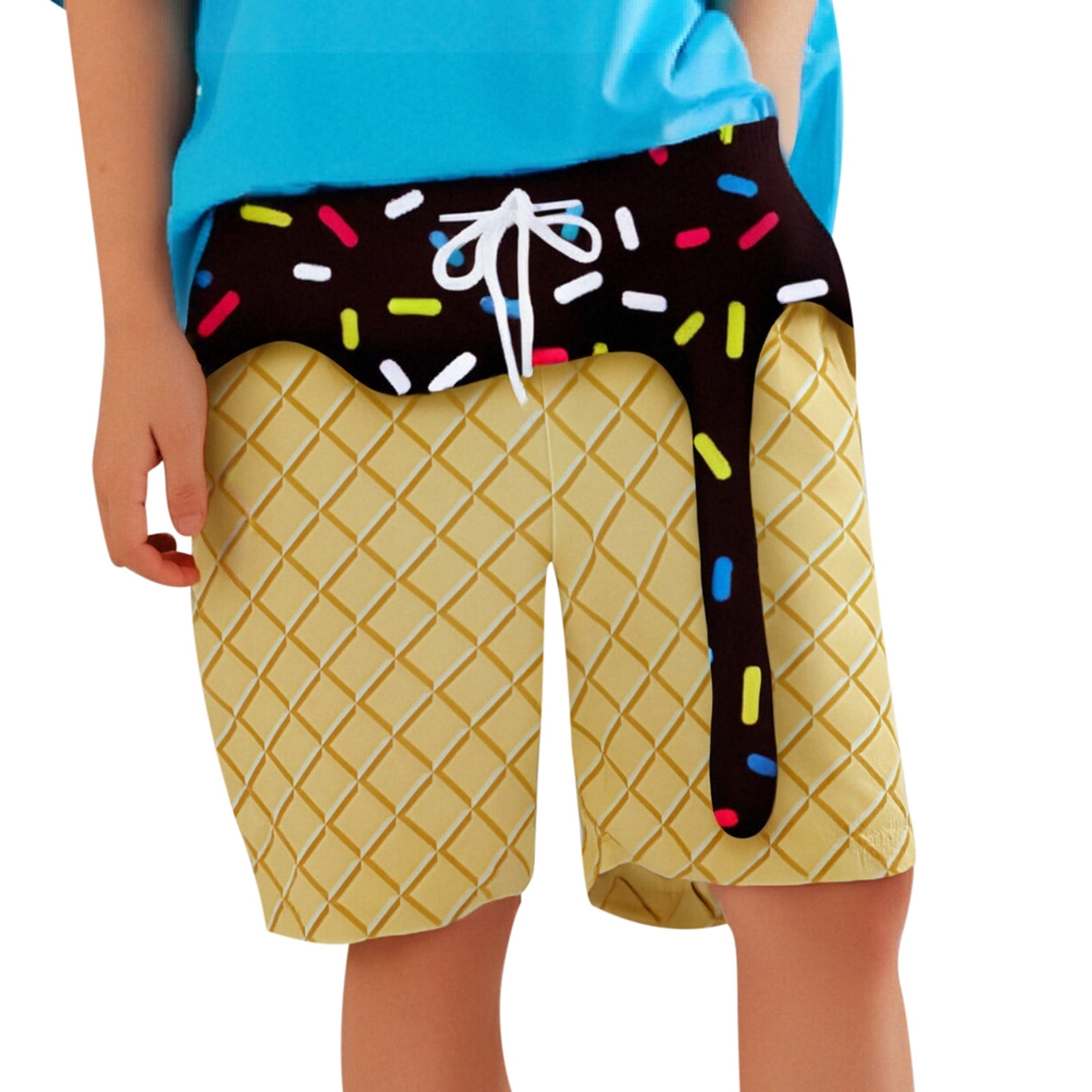 ANINEO Ice Cream Boys Swim Trunks Swimwear For Kids Beach Pool ...