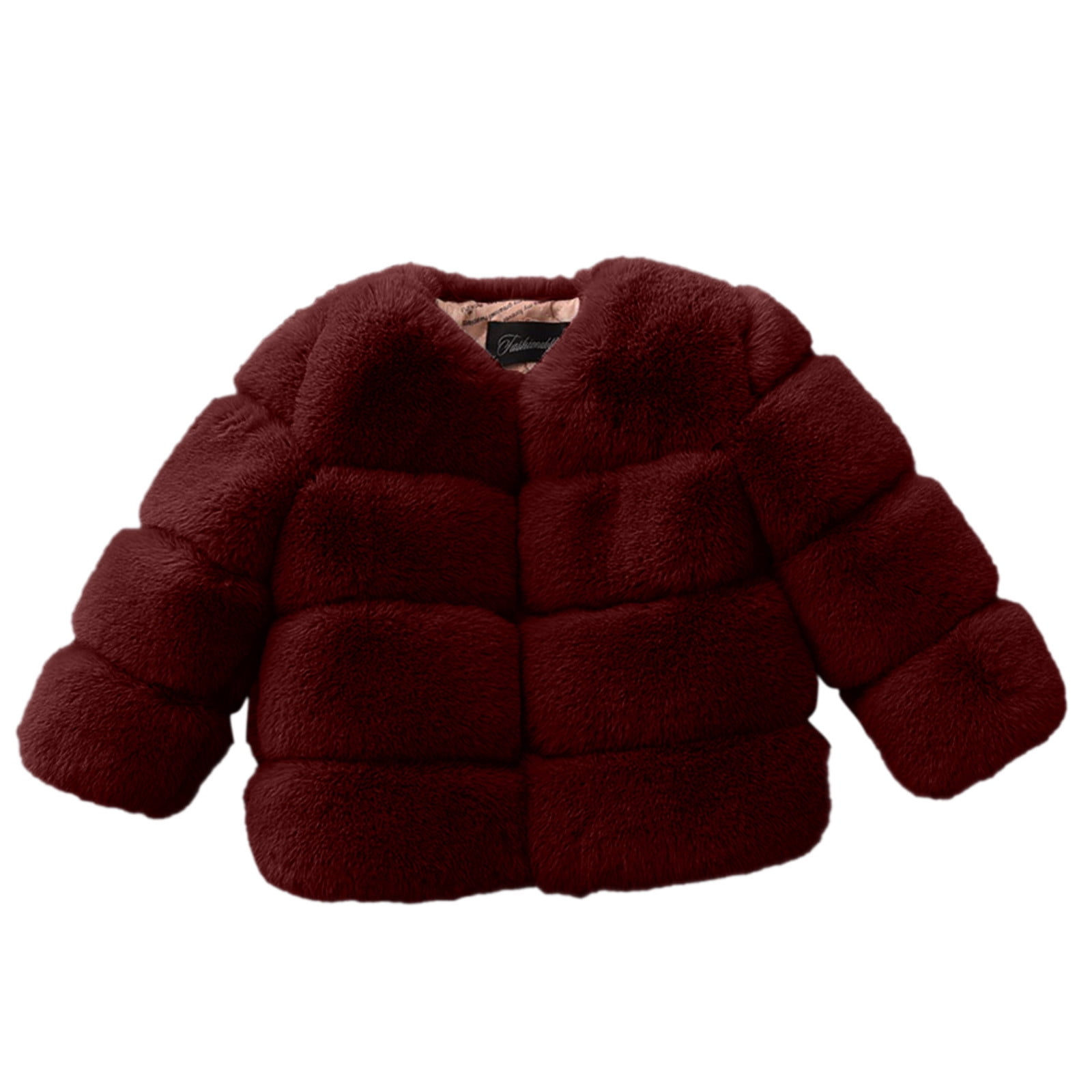 ANINEO Kids Girls Coat Winter Windproof Thicken Coat Jacket Toddler Warm Fleece Outerwear Jacket ...