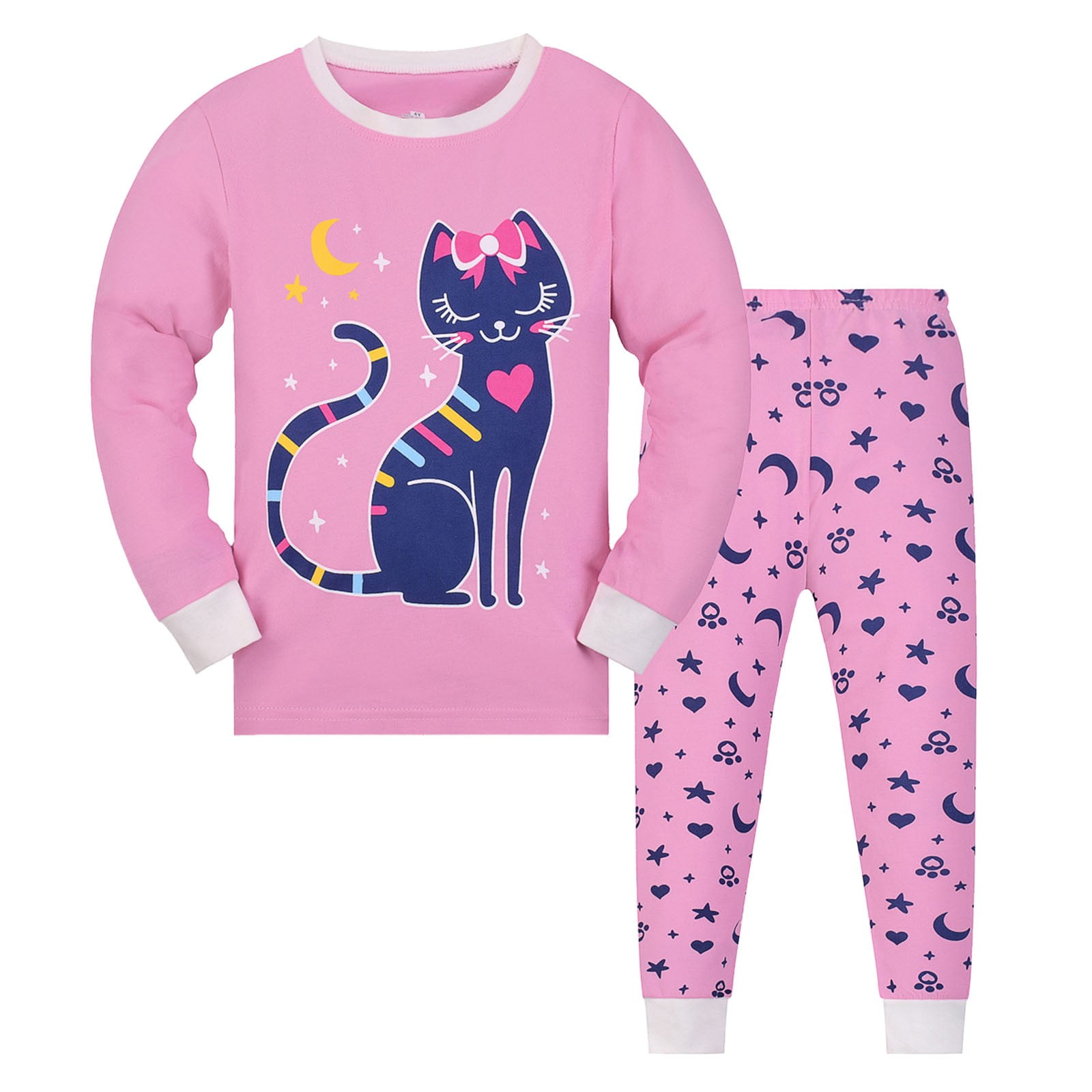 ANINEO Little Boys Pajamas Dinosaur Cartoon 2PCS Train Toddler ...