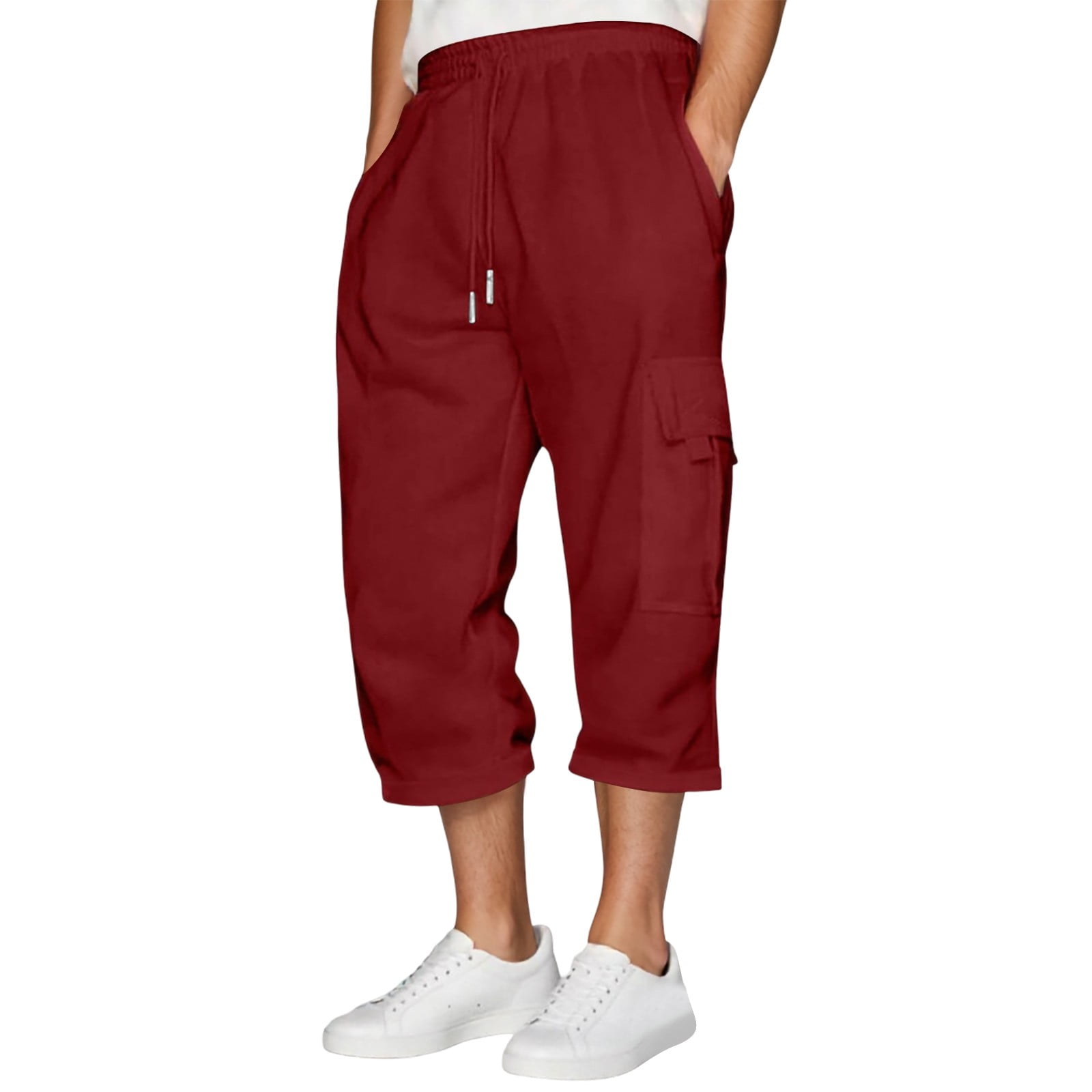 ANINEO Men's Casual Cargo Pants With Pocket Design Comfortable Stretch ...