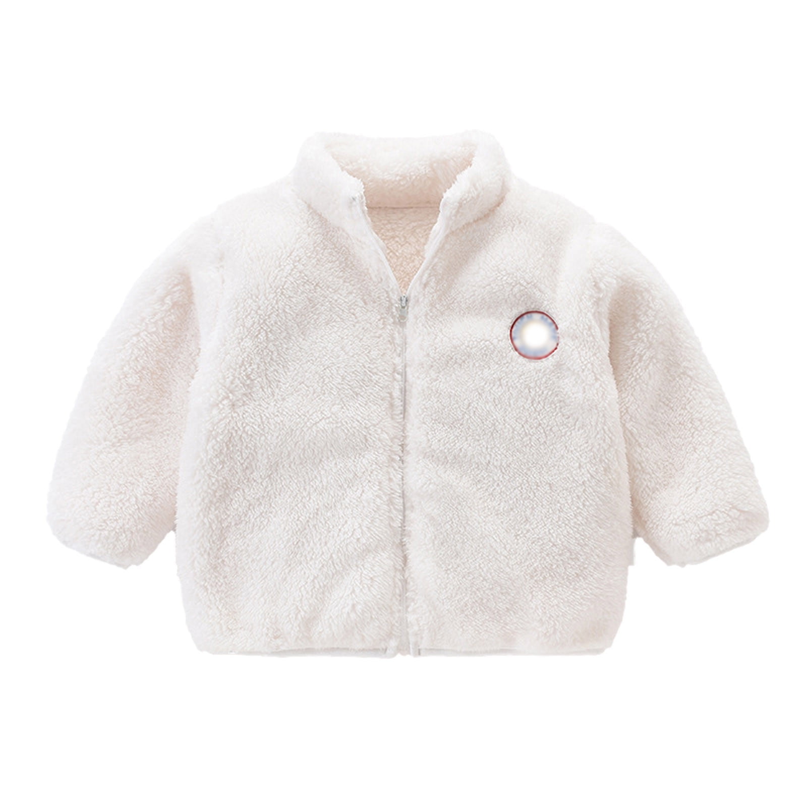 ANINEO Toddler Baby Girls Boys Fleece Jacket Zip Up Coat Warm Fall ...