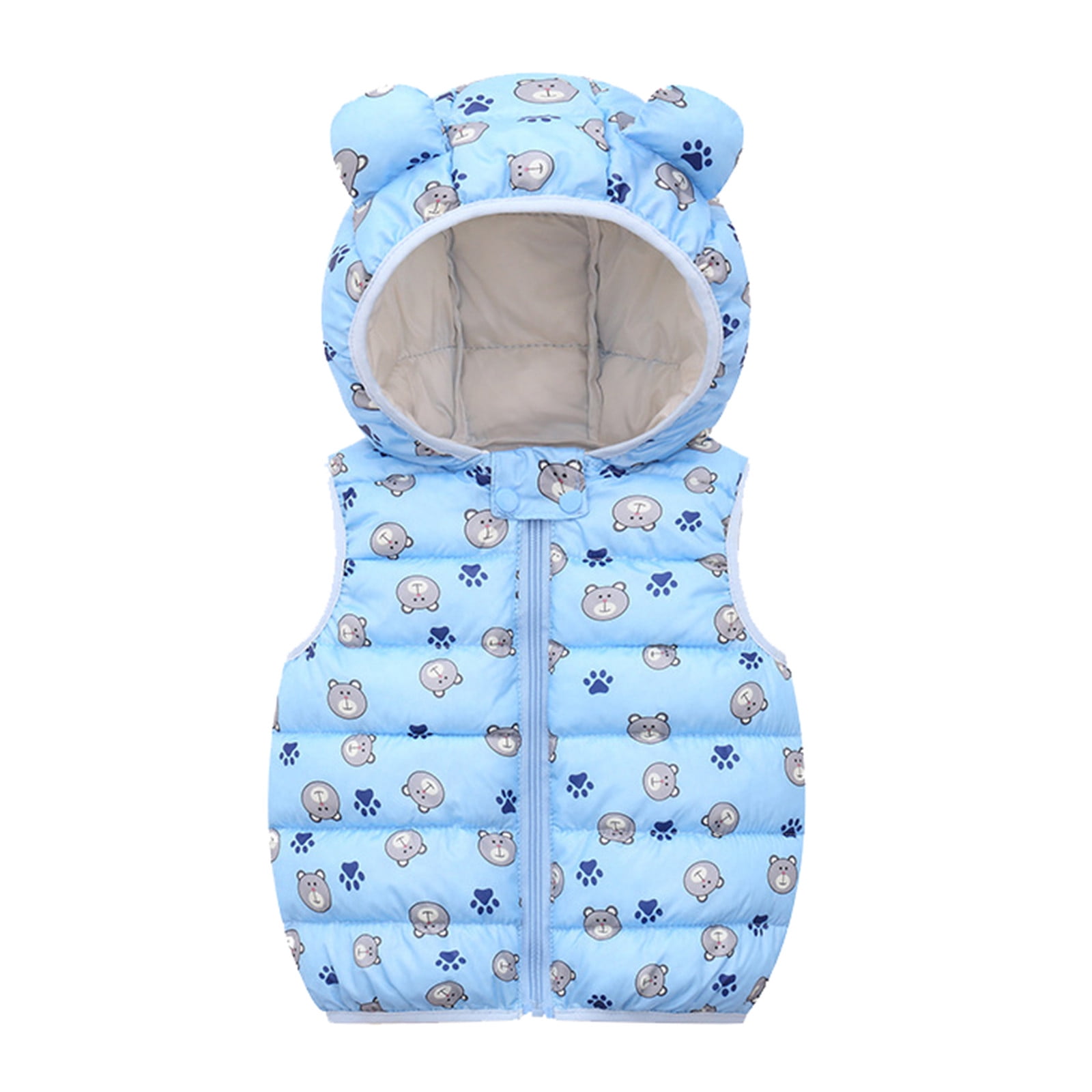ANINEO Toddler Girls Baby Coat Boys Hooded Windproof Cartoon Outerwear Warm Girls Coat&jacket ...