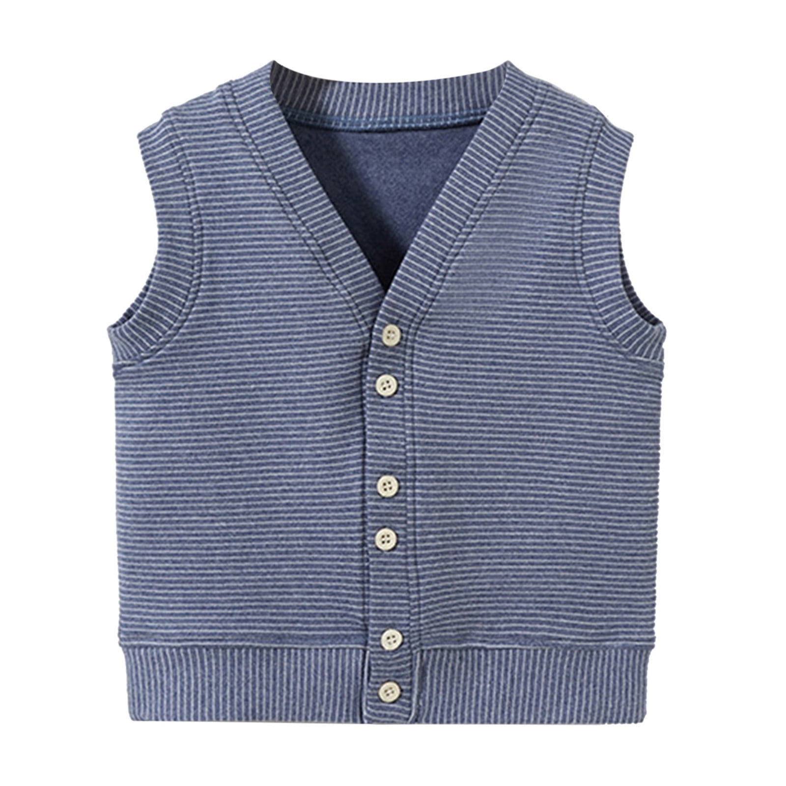 ANINEO Toddler Girls Boys Winter Sleeveless Warm Striped Print Coat Jacket Fall Clothes ...