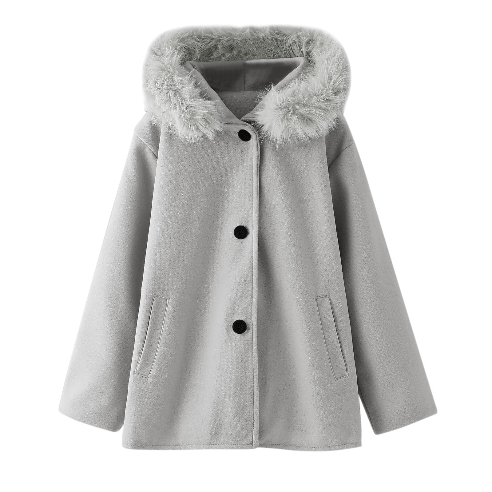 ANINEO Toddler Girls Winter Windproof Coat Jacket Kids Warm Fleece Hooded Outerwear Jacket ...