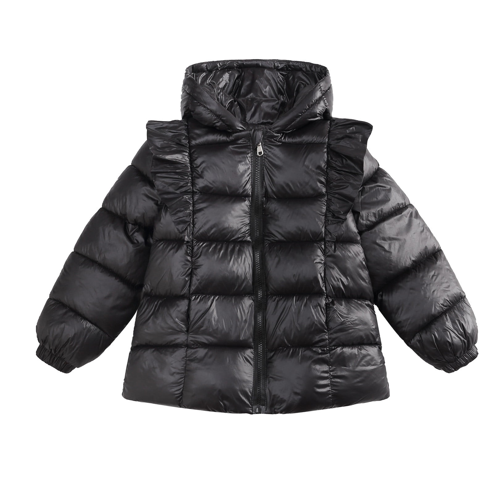 ANINEO Winter Coats Kids Toddler Baby Boys Girls Solid Padded Jacket Winter Warm Clothes ...