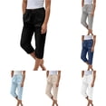 ANINEO Women Pants Lightweight Summer Harem Trousers Lightweight ...