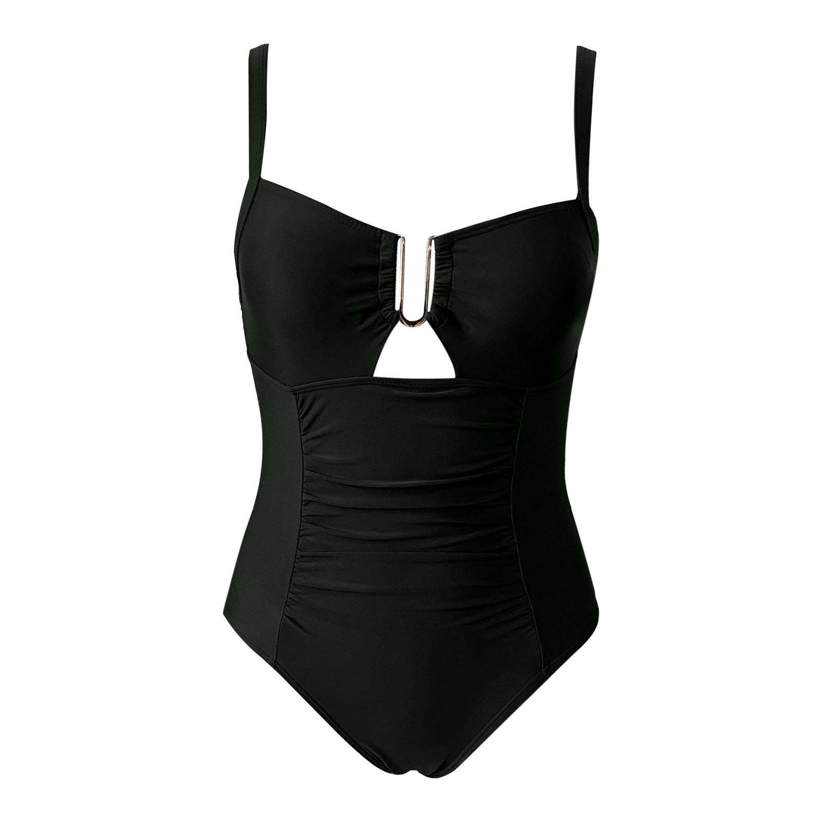 ANINEO Women Swimwear Monkini Swimsuit Long Sleeve Swimsuit Surfing ...