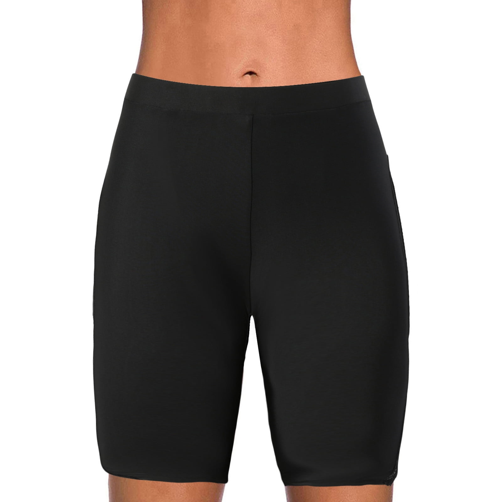 ANINEO Women Swimwear Swim Shorts High Waist Swim Bottoms Bathing Suit ...
