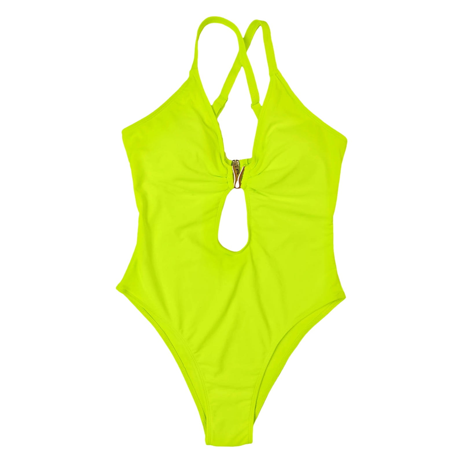 ANINEO Women Swimwear Swimsuit Fashion Jumpsuit Monokini Long Sleeved ...