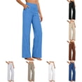 ANINEO Women Wide Leg High Waist Casual Pants For Everyday Comfort ...