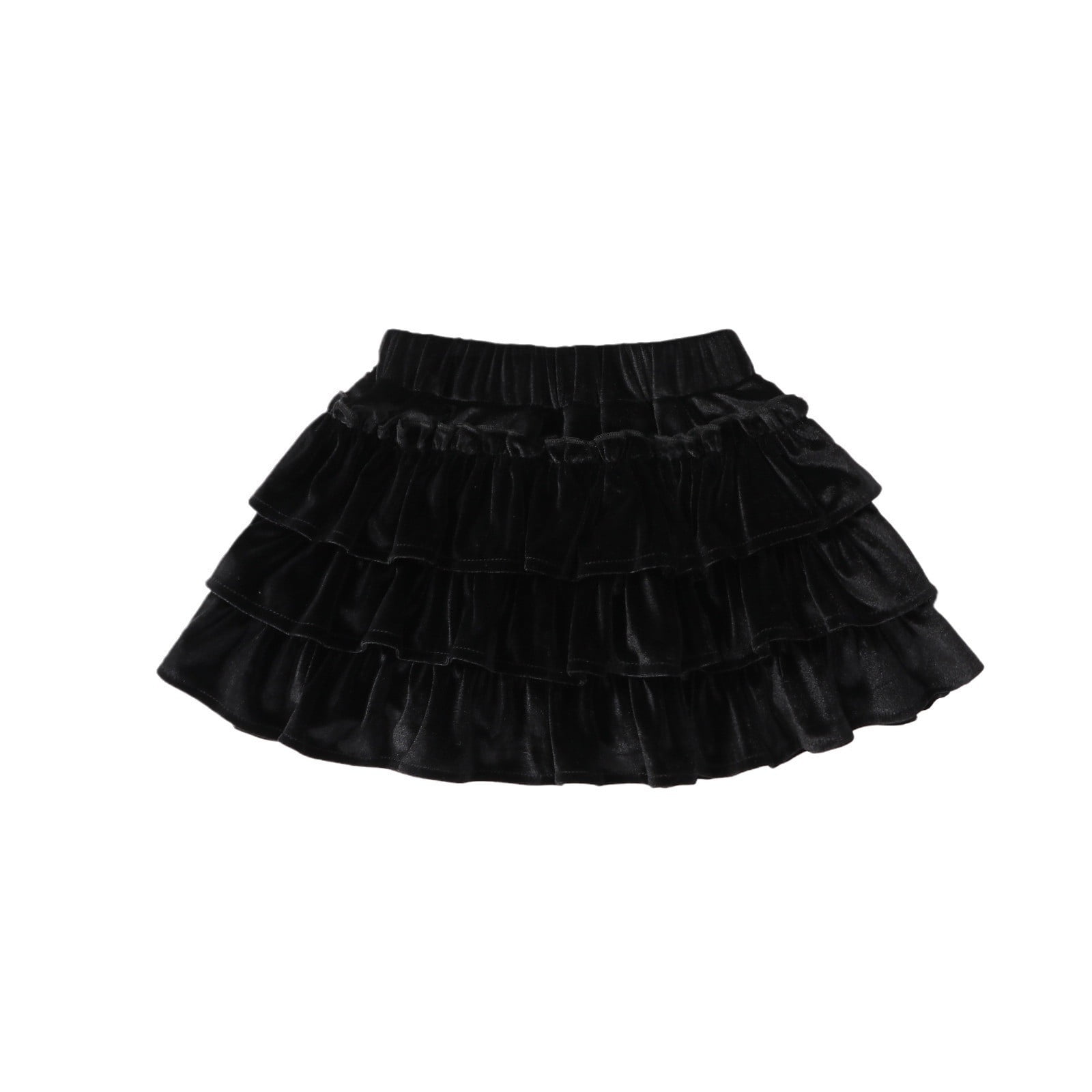 ANINEO Wool Cake Skirt for Girls Short Skirt Short Pleated Skirt Girls ...