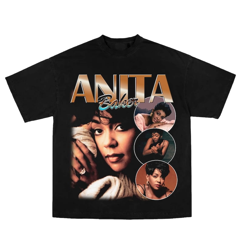 ANITA BAKER T-Shirt, RnB Rap Hip Hop 90s Retro Vintage T-Shirt All ...