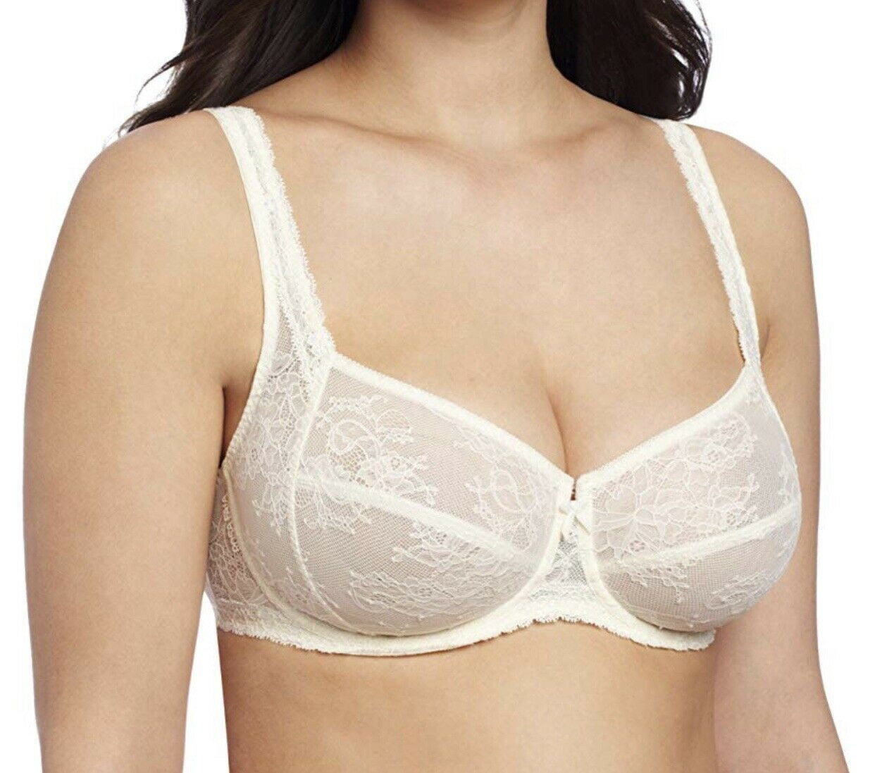 ANITA ROSA FAIA Ivory Lace Rose Bra, US 34C, UK 34C, NWOT - Walmart.com