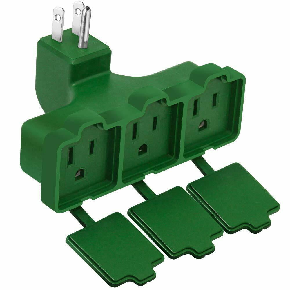 ANKO 3-Outlet Wall Plug Adapter,UL Listed, Heavy Duty Multi Outlet ...