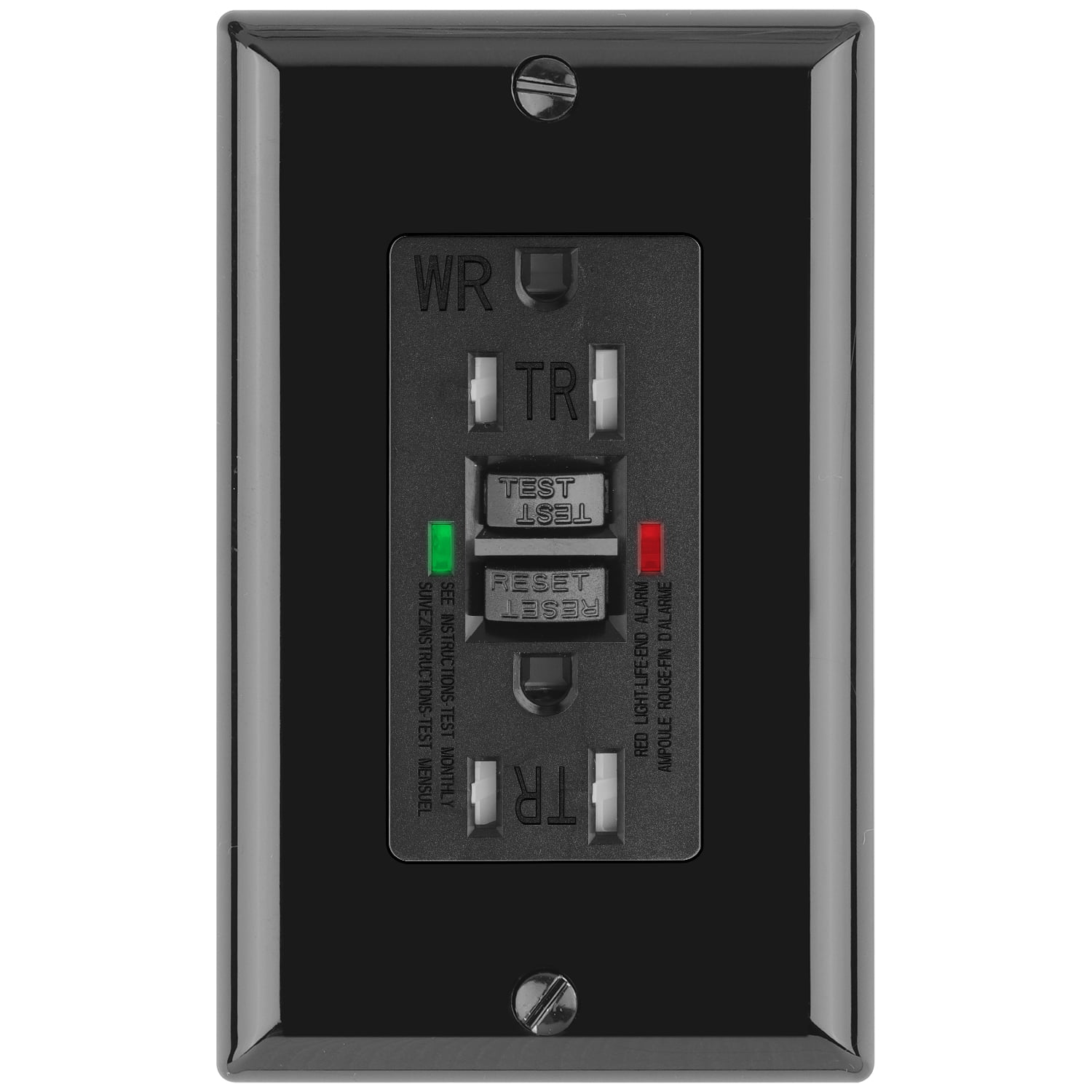ANKO GFCI Outlet 15 Amp, Tamper-Resistant, Weather Resistant Receptacle ...