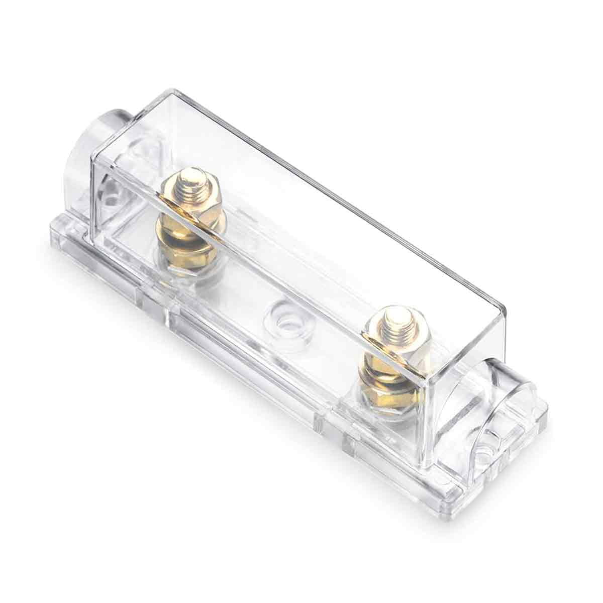 ANL Fuse Holder 30-600A In-Line Bolt Down Fuses 0/2/4 Gauge AWG (Fuse ...