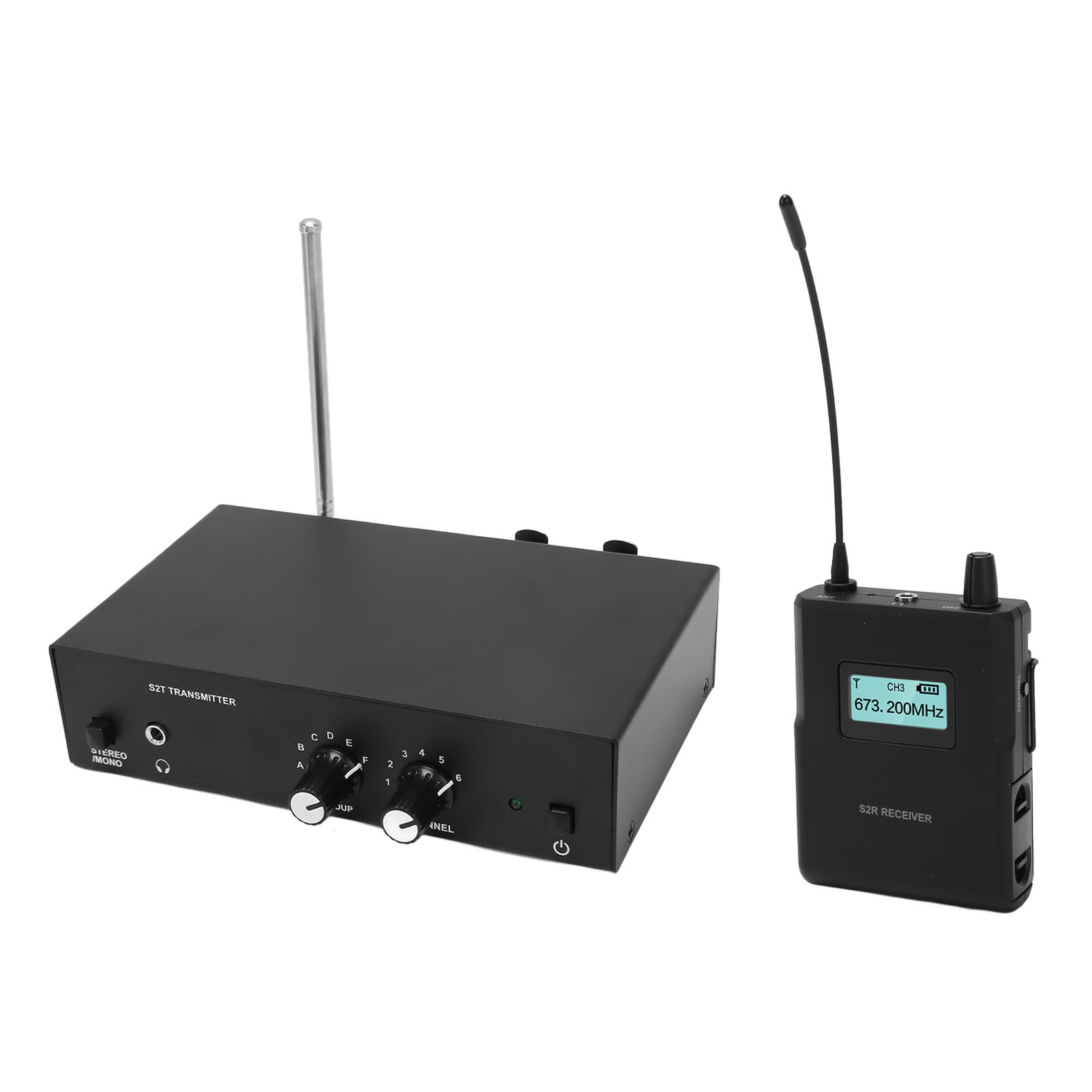 ANLEON S2T Stereo Wireless Monitor System 570?590Mhz Wireless Monitor ...