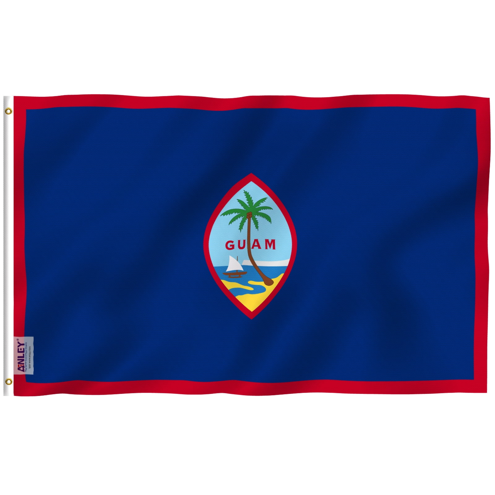 ANLEY 3 ft x 5 ft Guam Flag - Guamanian Flags Polyester - Walmart.com