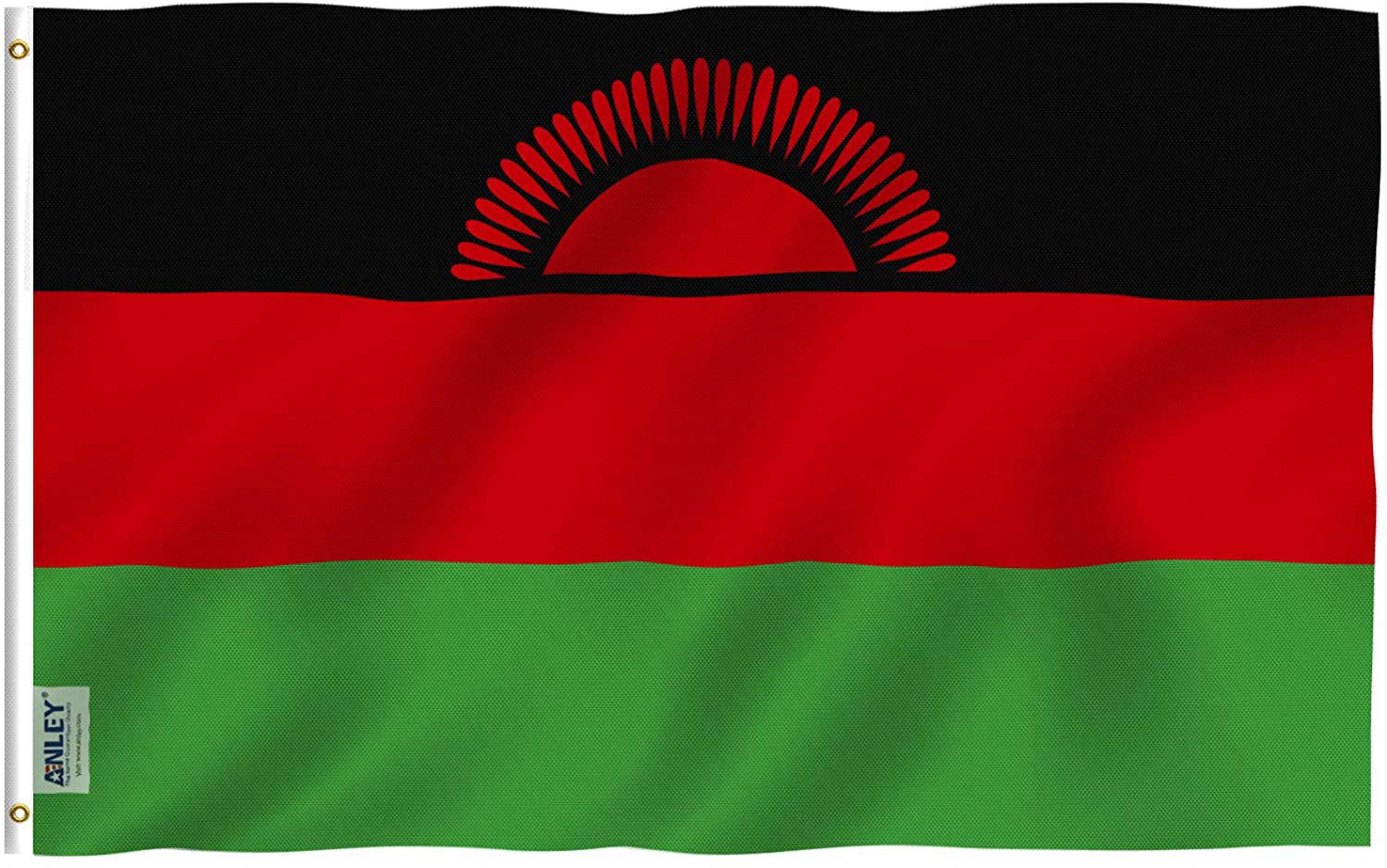 ANLEY 3 ft x 5 ft Malawi flag - Malawian Flags Polyester - Walmart.com