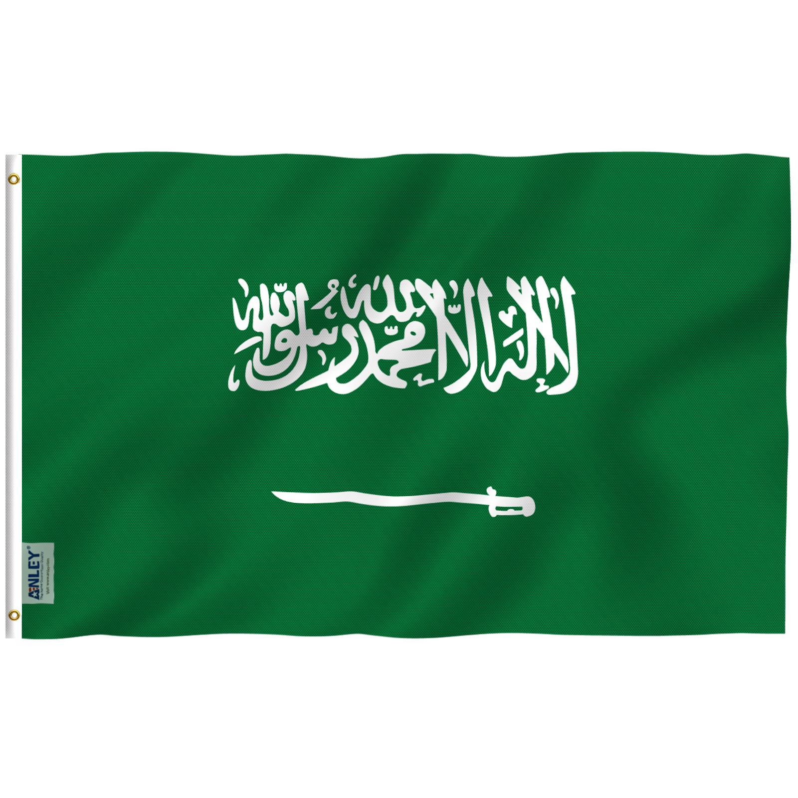 ANLEY 3x5 Feet Saudi Arabia Flag Kingdom Of Saudi Arabia Flags