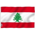 ANLEY Fly Breeze 3x5 Feet Lebanon Flag - the Lebanese Republic Flags ...
