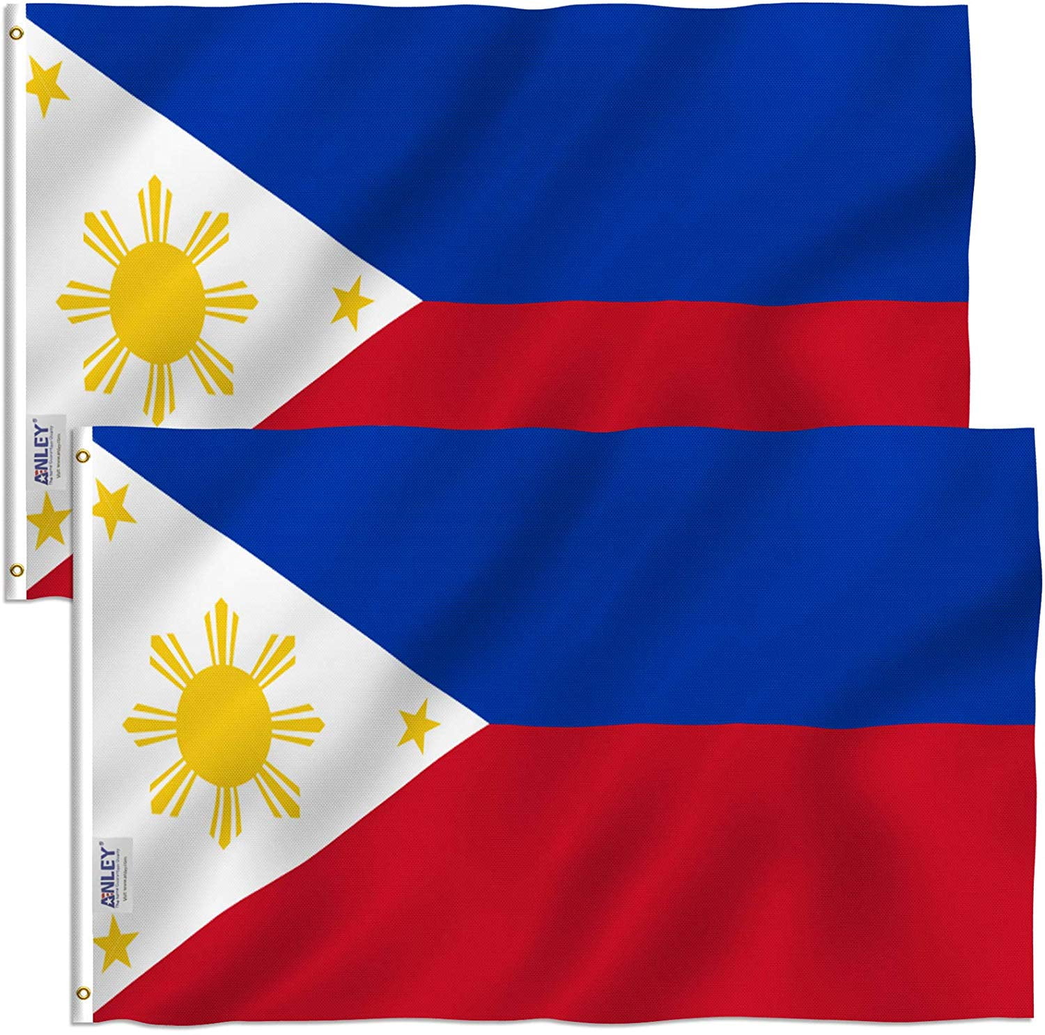 ANLEY Fly Breeze 3x5 Foot Philippines Flag - Filipino Philippine ...