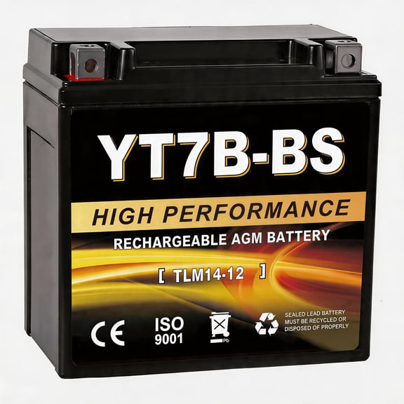 YTX5L-BS ATV Replacement Battery, Sealed Lead-Acid, 80 CCA, Suitable ...