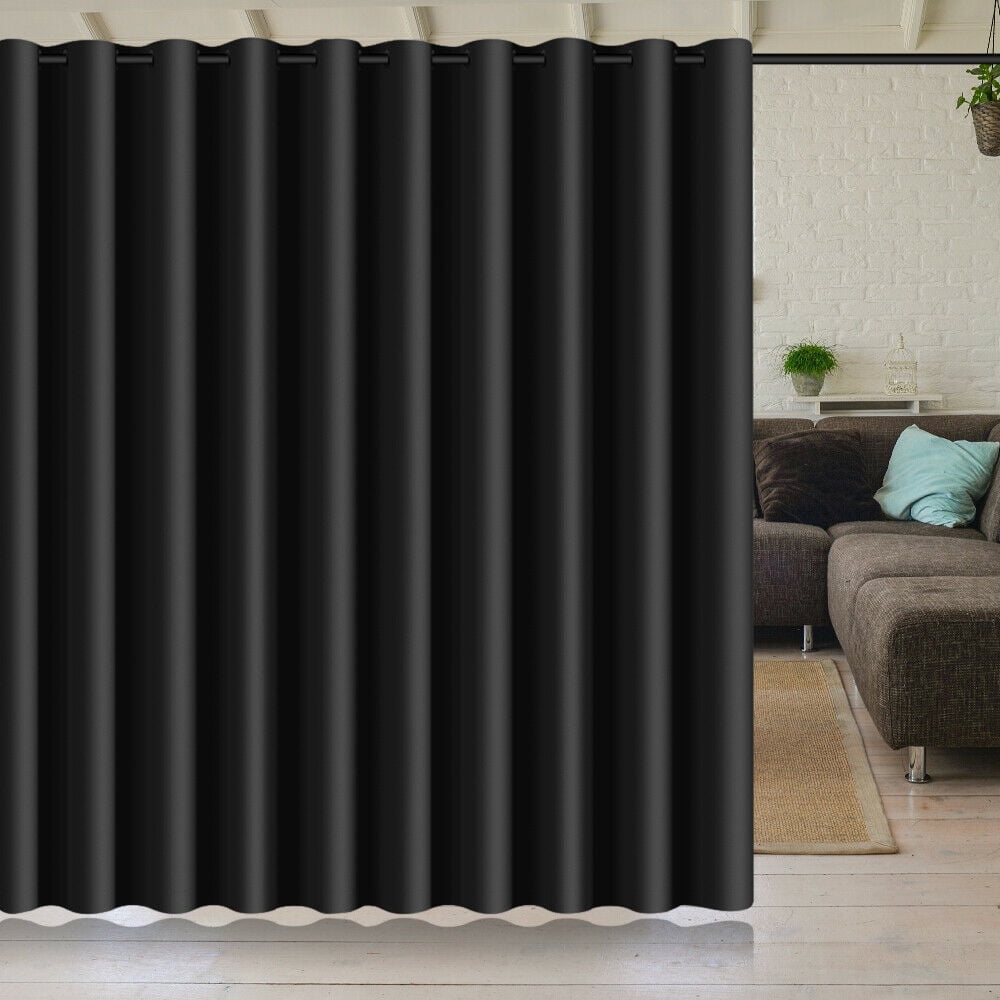 "ANMINY Blackout Curtain Panels for Privacy, Bedroom, Hanging, Sliding ...