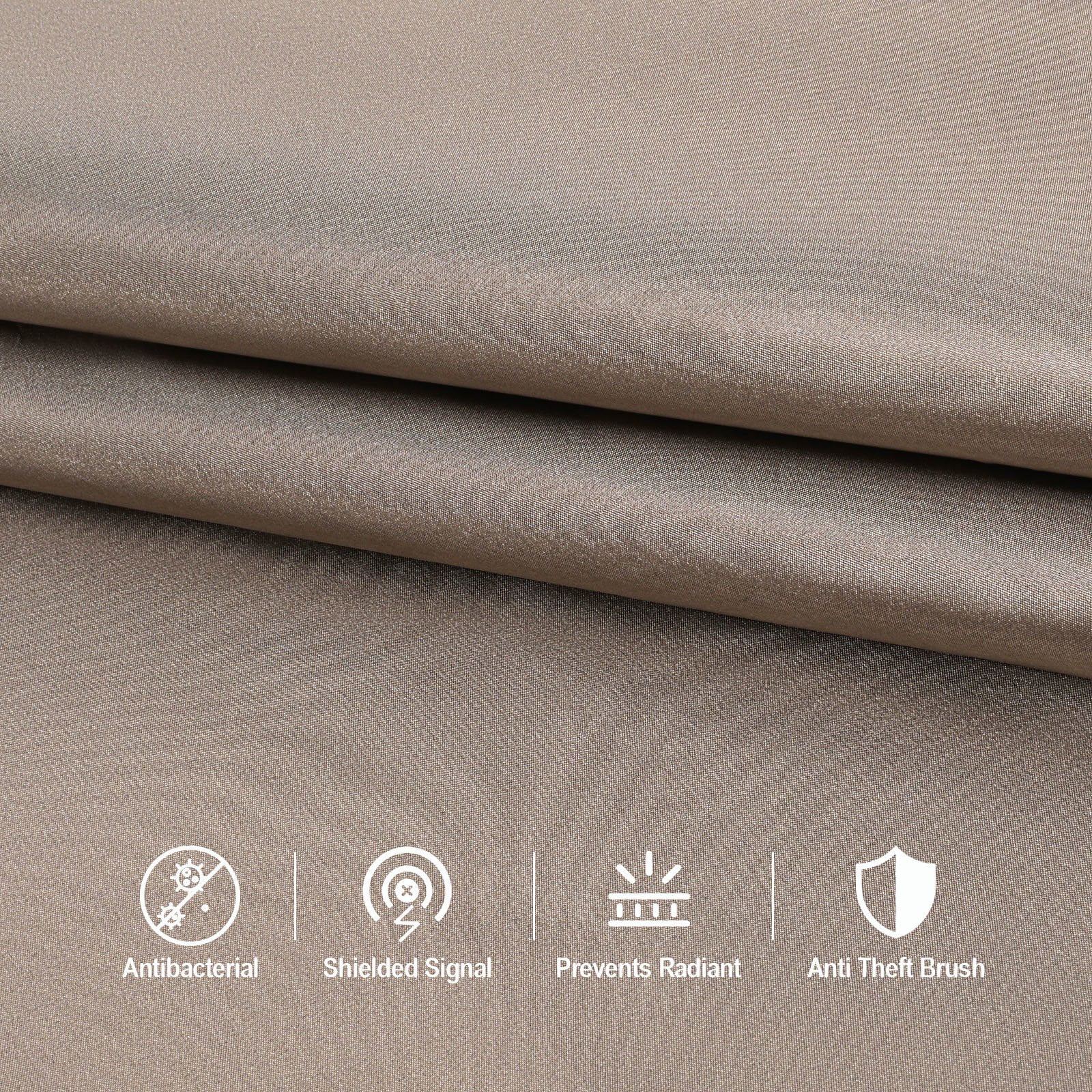 ANMINY Copper Fabric Nickel Faraday Fabric 42.5" x 1/2/3/4/5/10 Yards ...