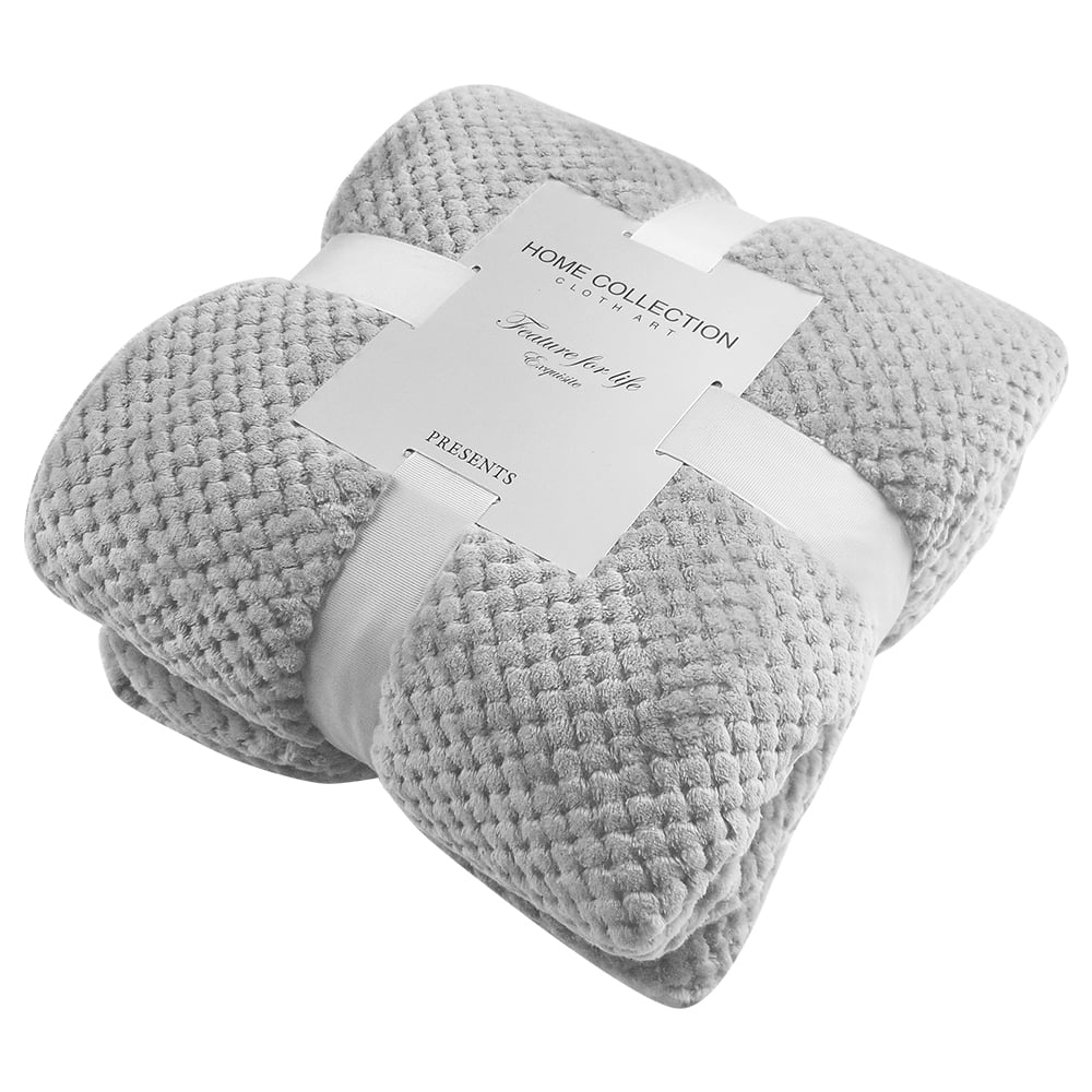 ANMINY Thick Polyester Microfleece Queen Blanket 79"x90" for Couch Bed ...