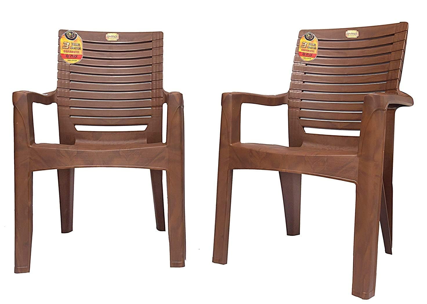 ANMOL Moulded Fortuner High Back Chair with Heavy Structure Build for ...