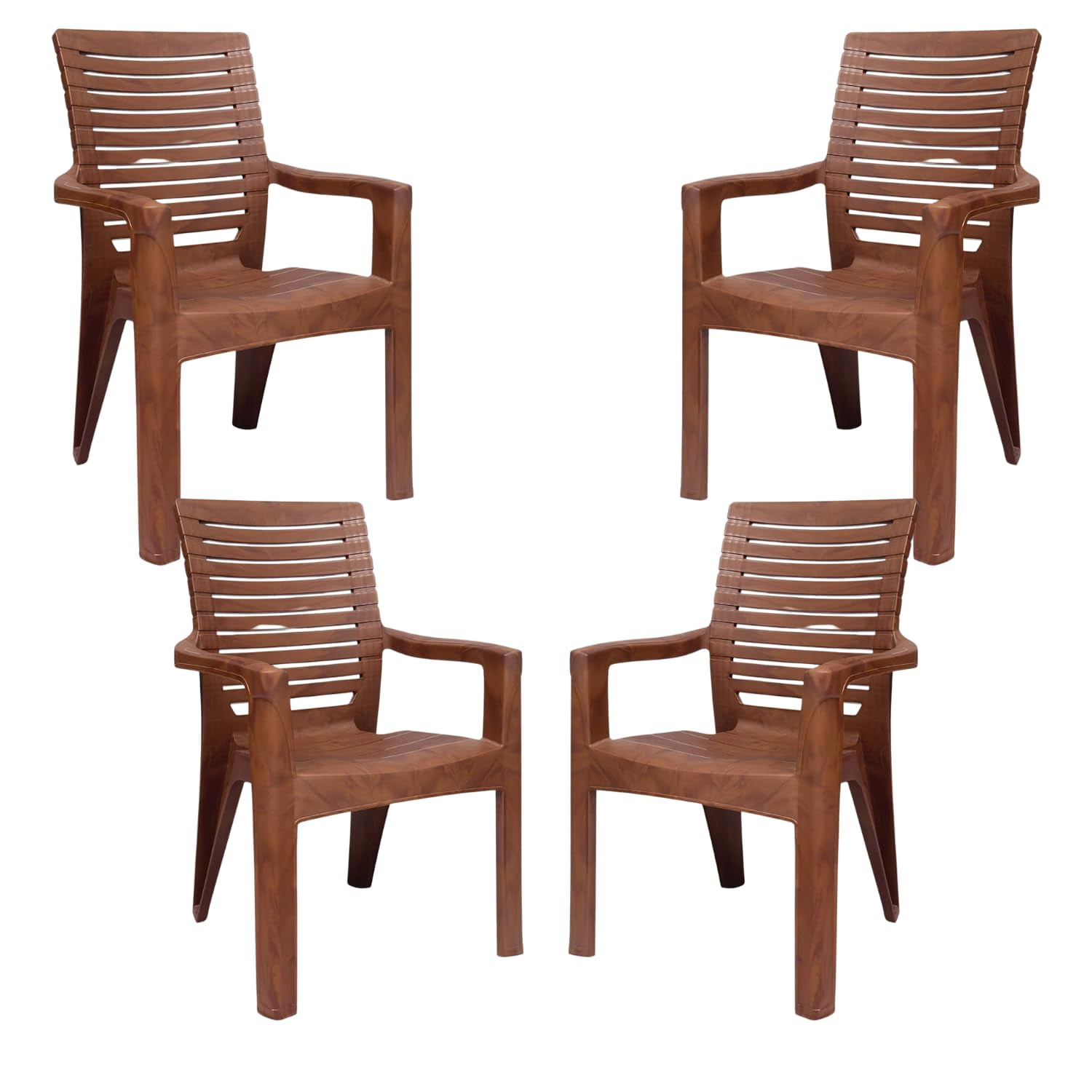 ANMOL Moulded Fortuner High Back Chair with Heavy Structure Build for ...