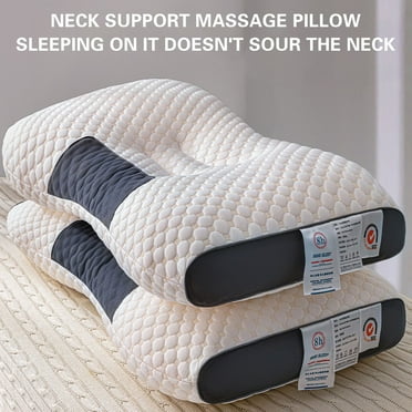Wanfds Pain Relief Cervical Pillow for Neck and Shoulder Support ...