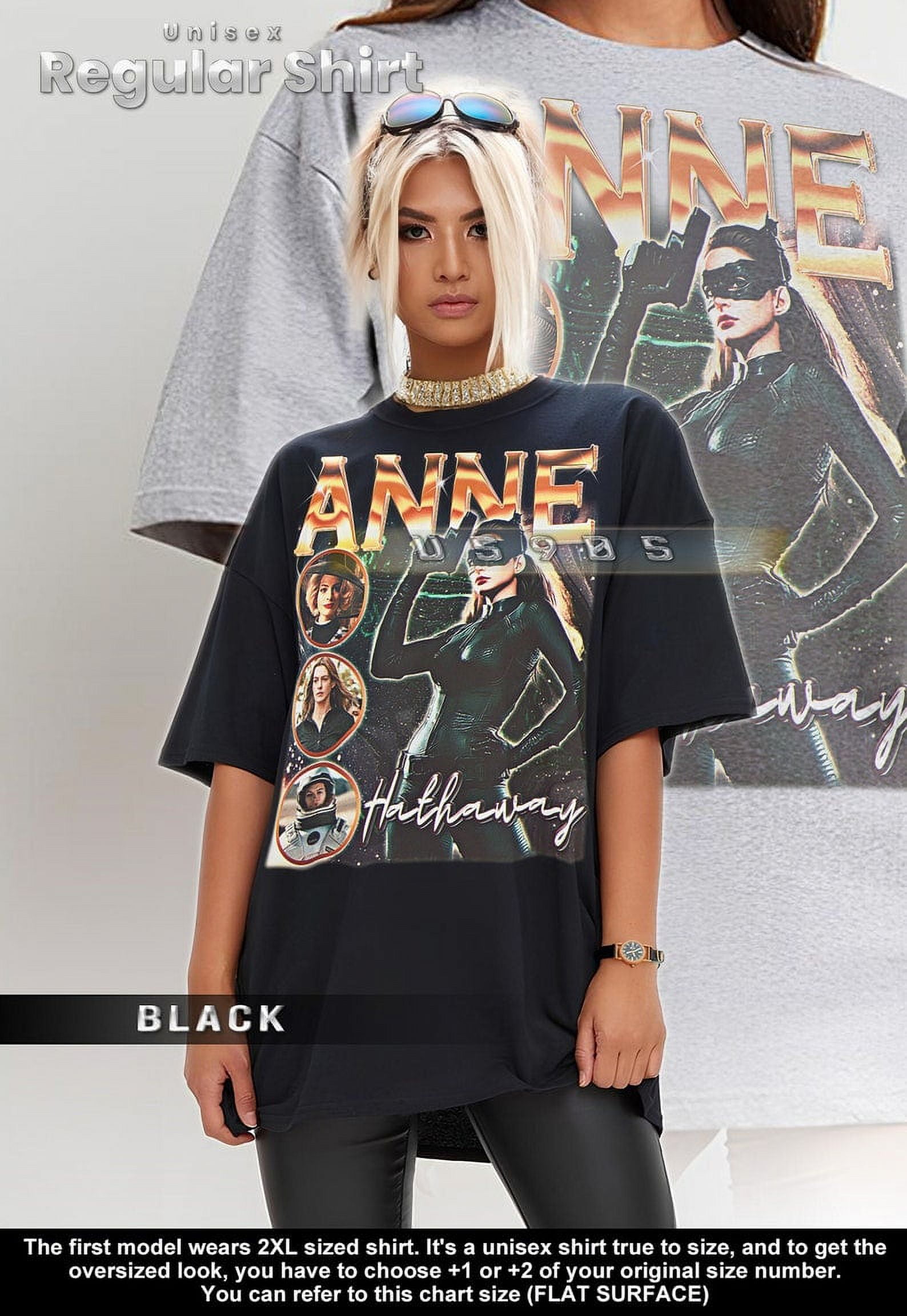 ANNE HATHAWAY Vintage Shirt, Anne Hathaway Homage Tshirt, Anne Hathaway Fan Tees, Anne Hathaway ...