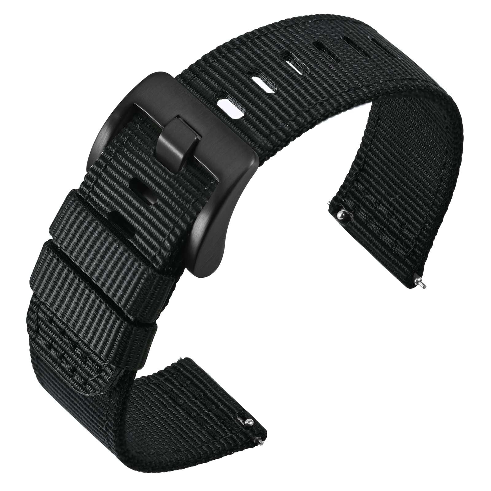ANNEFIT Quick Release Watch Bands 22mm, Military Ballistic Nylon Watch ...