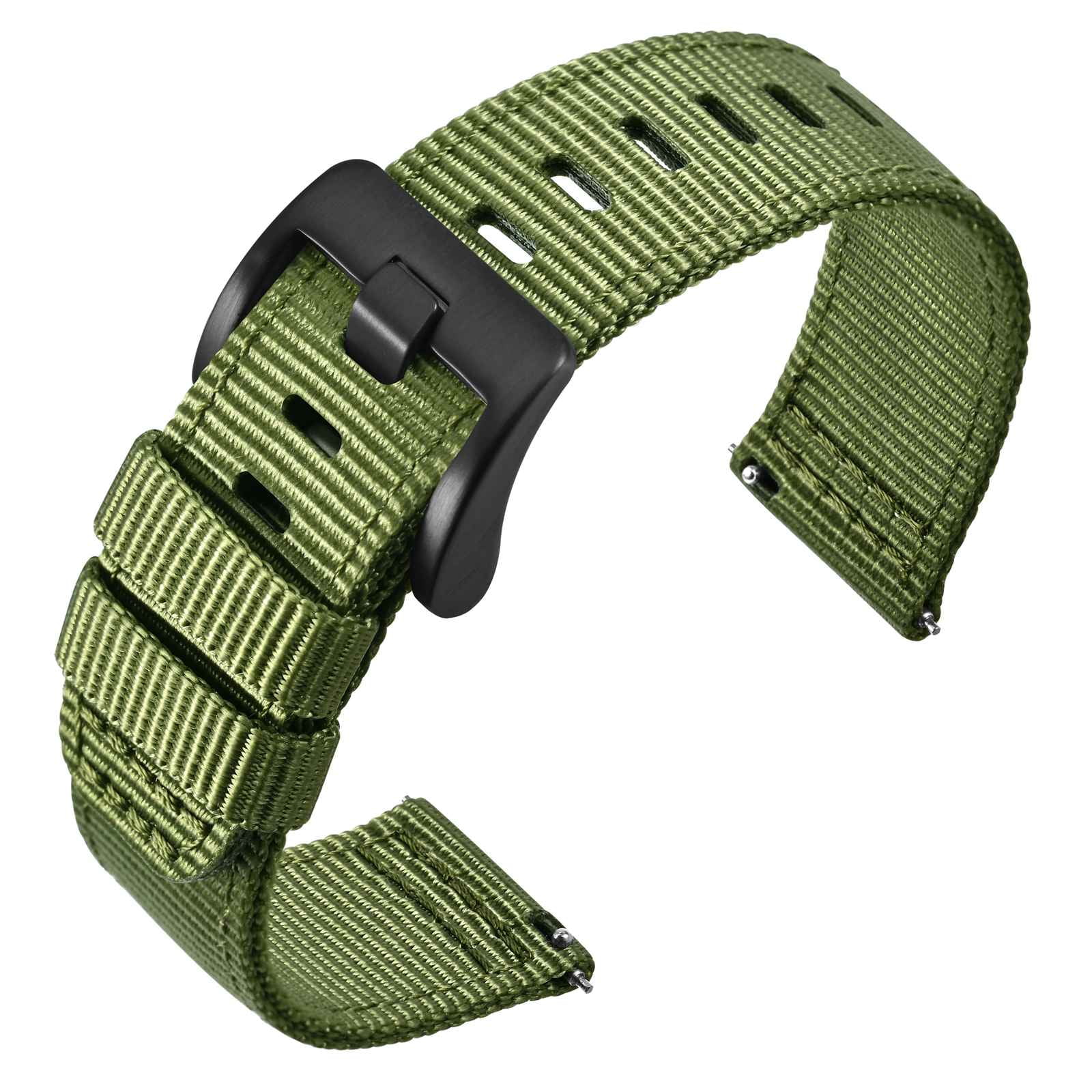 ANNEFIT Quick Release Watch Bands 22mm, Military Ballistic Nylon Watch ...