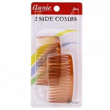 Annie Side Hair Combs - Clear - 2 Pcs. - Walmart.com