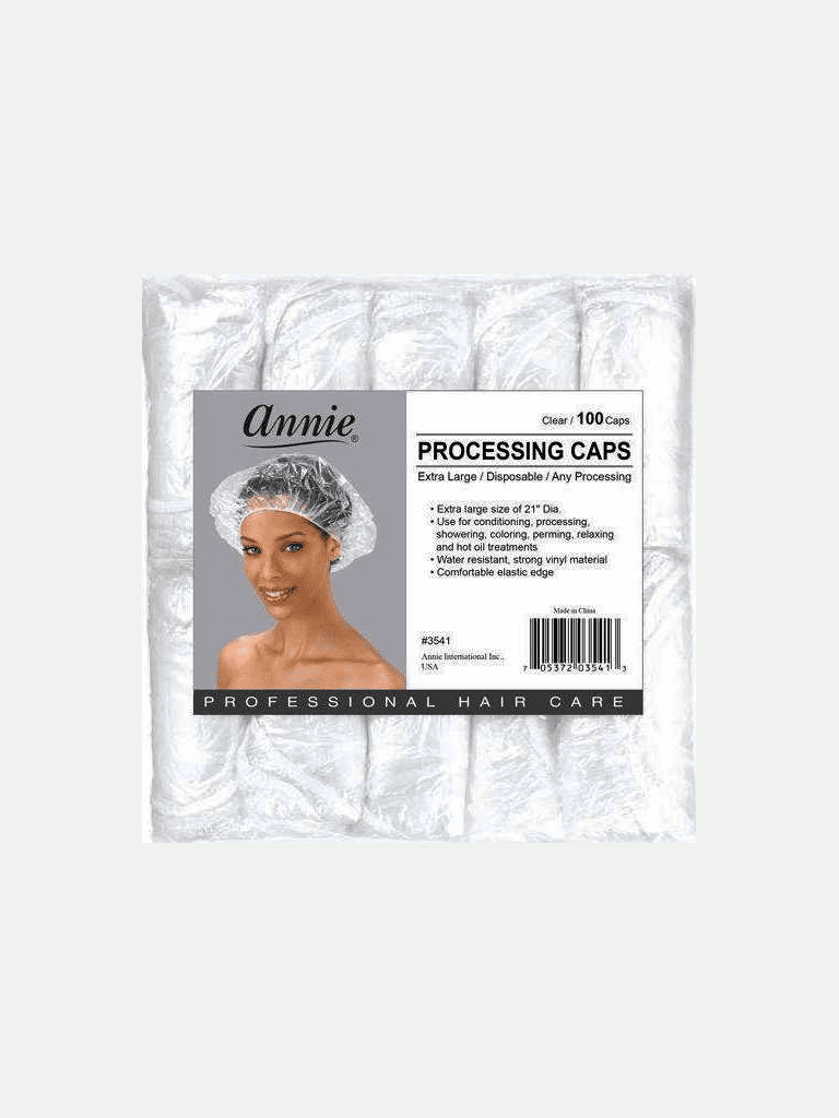 ANNIE Extra Large Processing Caps Clear 100 Caps (1 pack) - Walmart.com