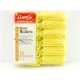ANNIE - Foam Rollers 7/8 12PCs MEDIUM YELLOW #1052 - Walmart.com