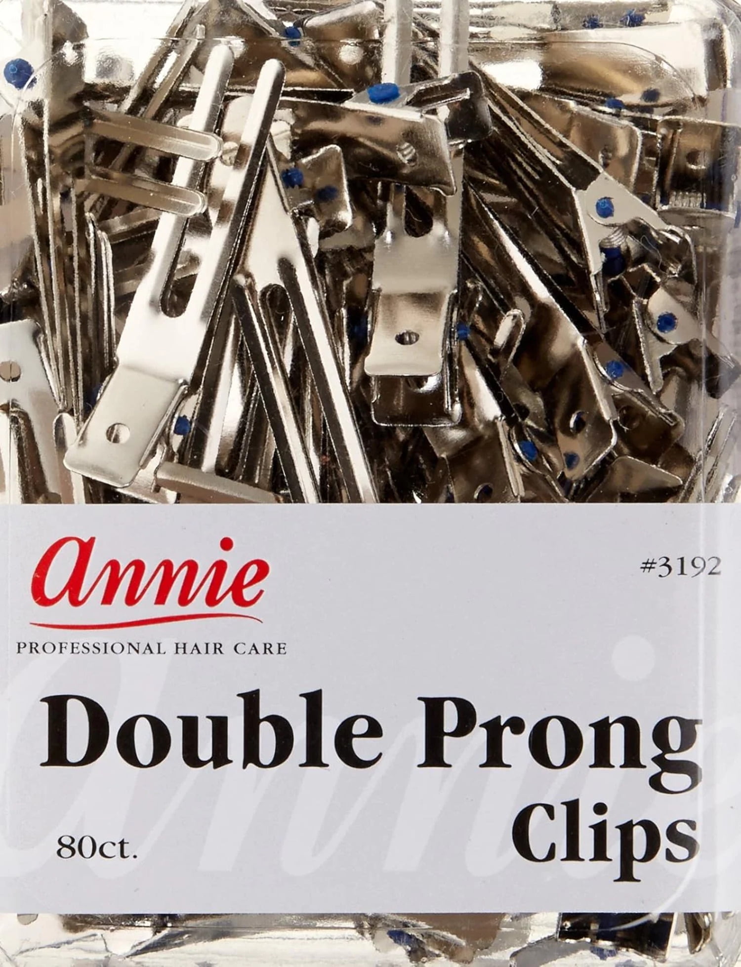 ANNIE - Premium Double Prong Clips 80PCs - Walmart.com
