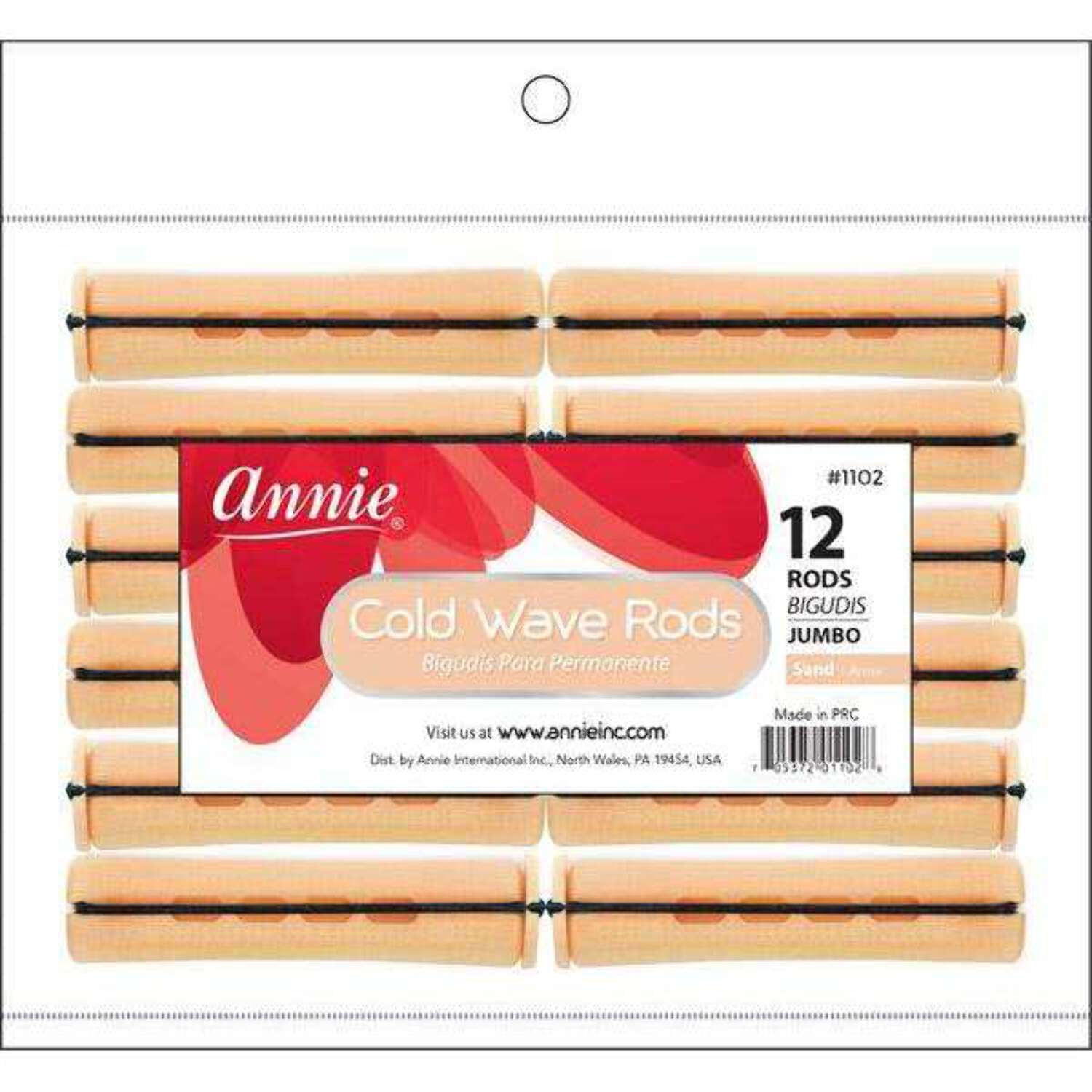 Annie Cold Wave Rods JB Sand 11/16" 12 Count 1102 - Walmart.com
