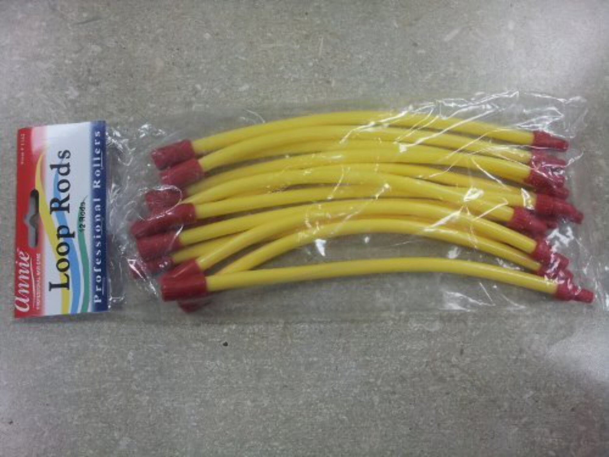 ANNIE - Professional Rollers Loop Rod 12PCs Yellow #1164 - Walmart.com