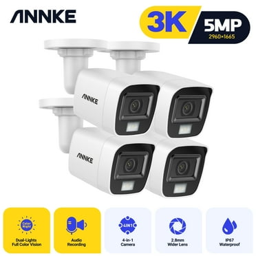 ANNKE 3K PoE Security Camera, Home Security IP Cam with 2.8mm Lens ...