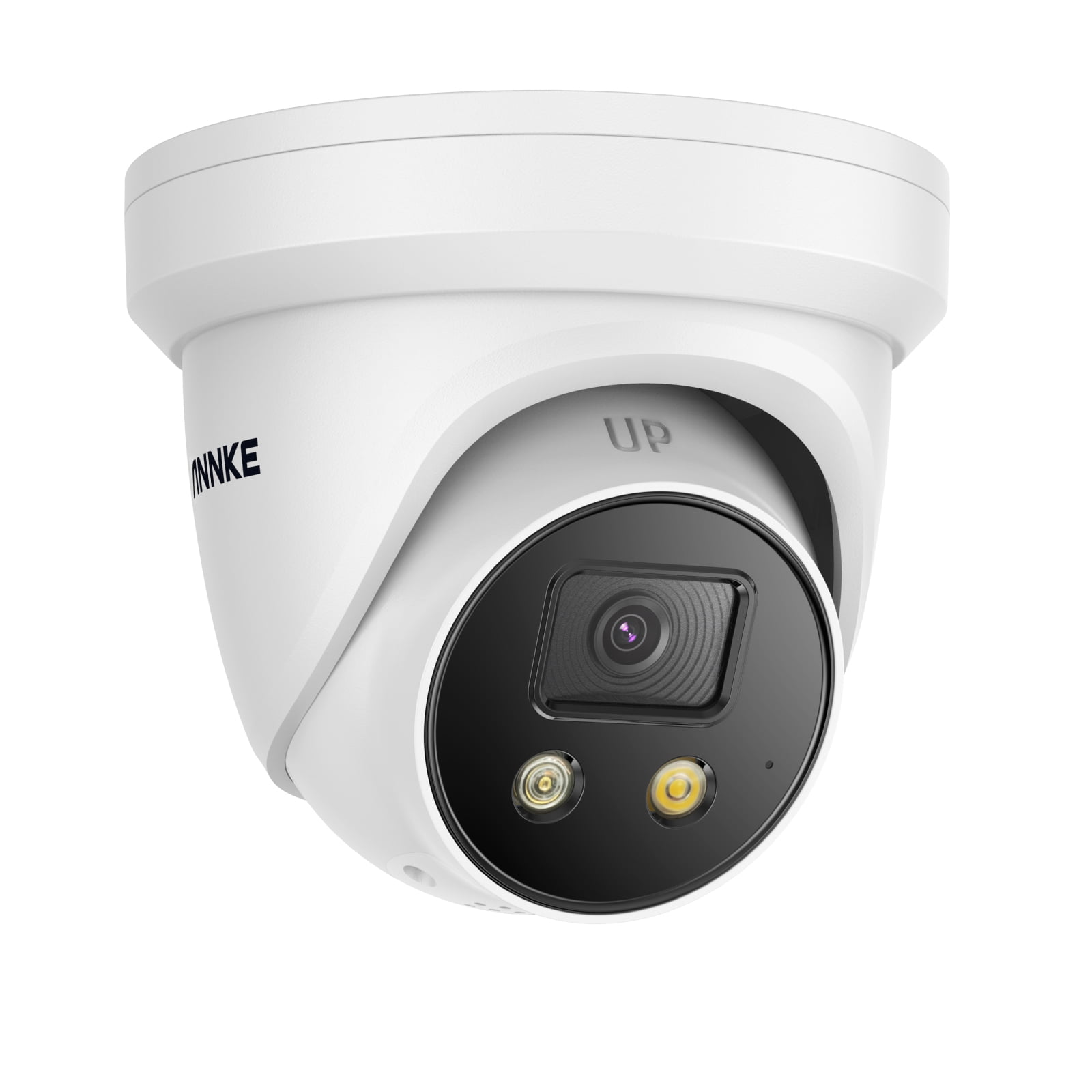 ANNKE 8MP IR Network Turret Poe Security Camera ,2.8mm lens,100ft night ...