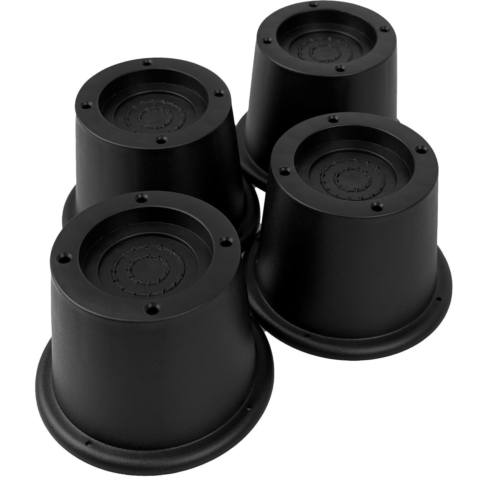 ANNKUT Round Bed Risers 2 inch Heavy Dutyï¼ŒCircle Furniture Risers for ...