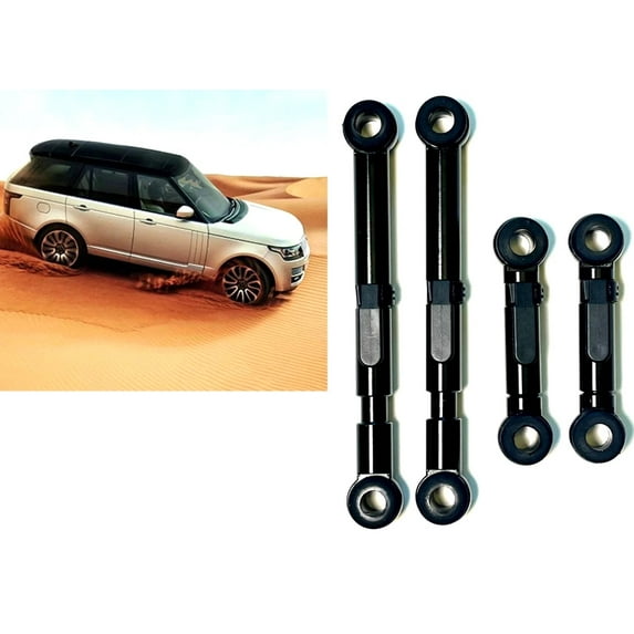 ANODIZED ALUMINUM ADJUSTABLE AIR RIDE SUSPENSION 2-INCH LIFT RODS KIT ...