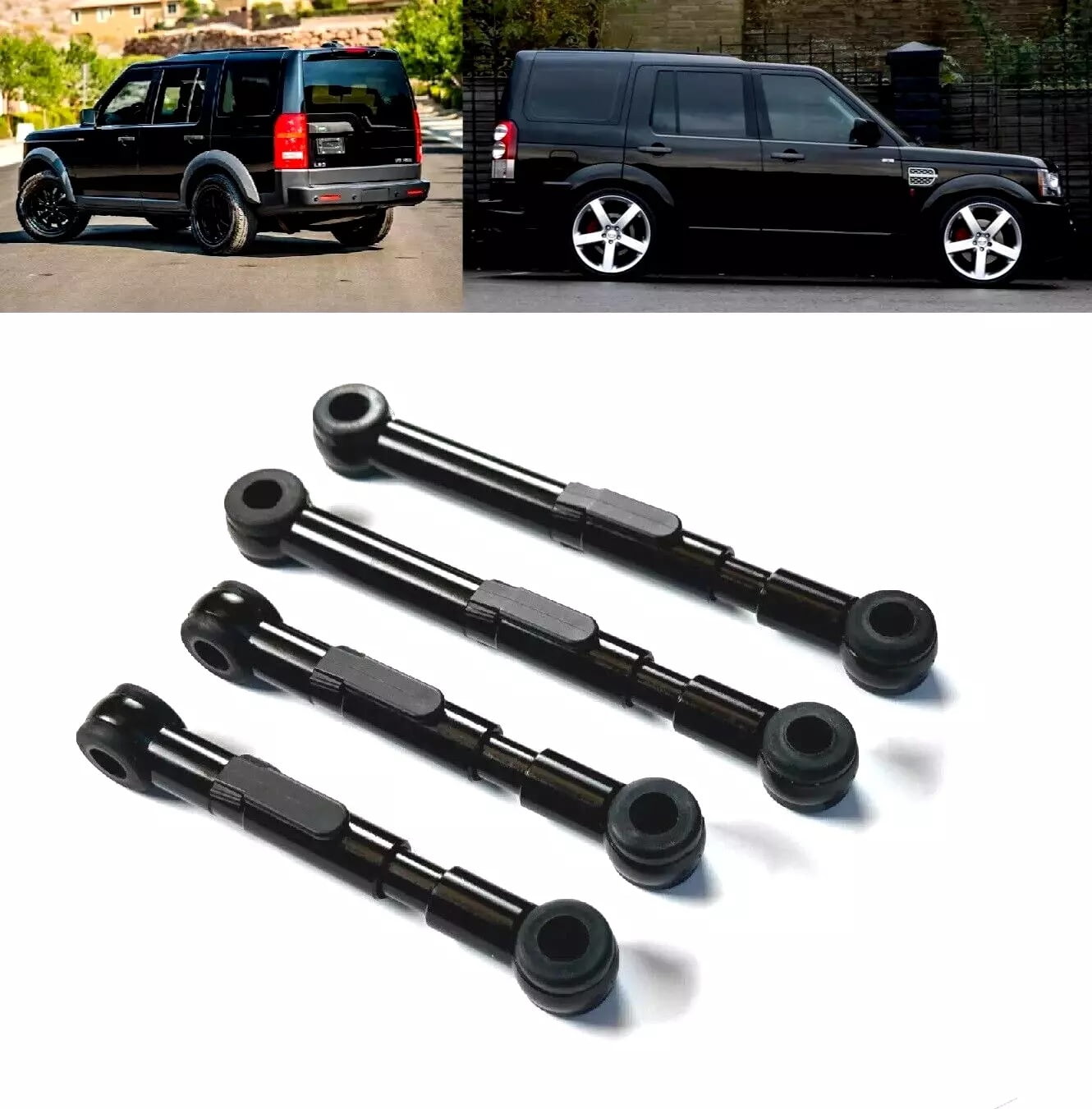 ANODIZED BLACK ALUMINUM FULLY ADJUSTABLE WITH 2 SETTINGS SUSPENSION 1.5 ...